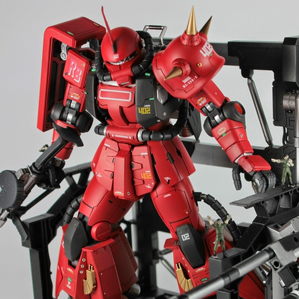 Custom Build: MG 1/100 Johnny Ridden's High Mobility Zaku II