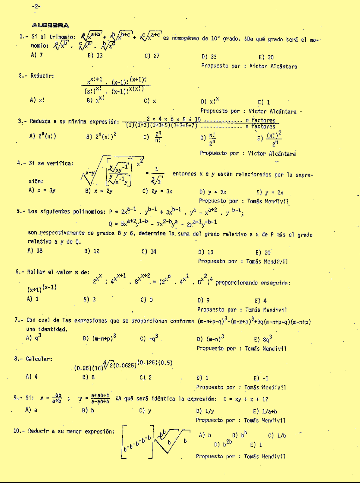 MUNDO PREUNIVERSITARIO,МАТЕМАТИКА,MATHEMATIQUE MATHEMATICS,PHYSICS ...