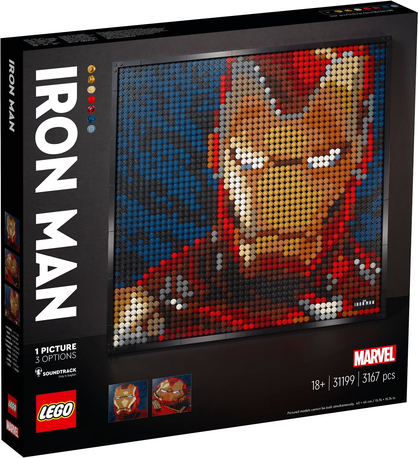 LEGO Art Series features Marvel and Star Wars Characters Pixelated ...
