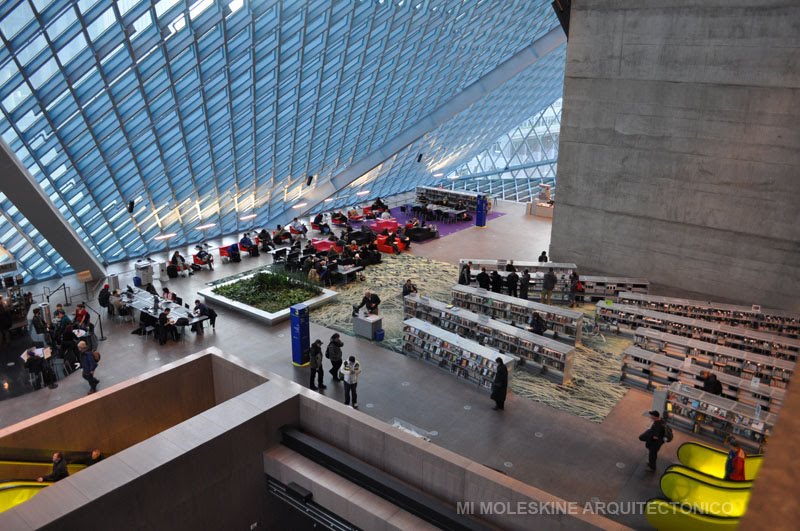 El Plan Z Arquitectura: Rem Koolhaas/OMA, Biblioteca Pública de Seattle