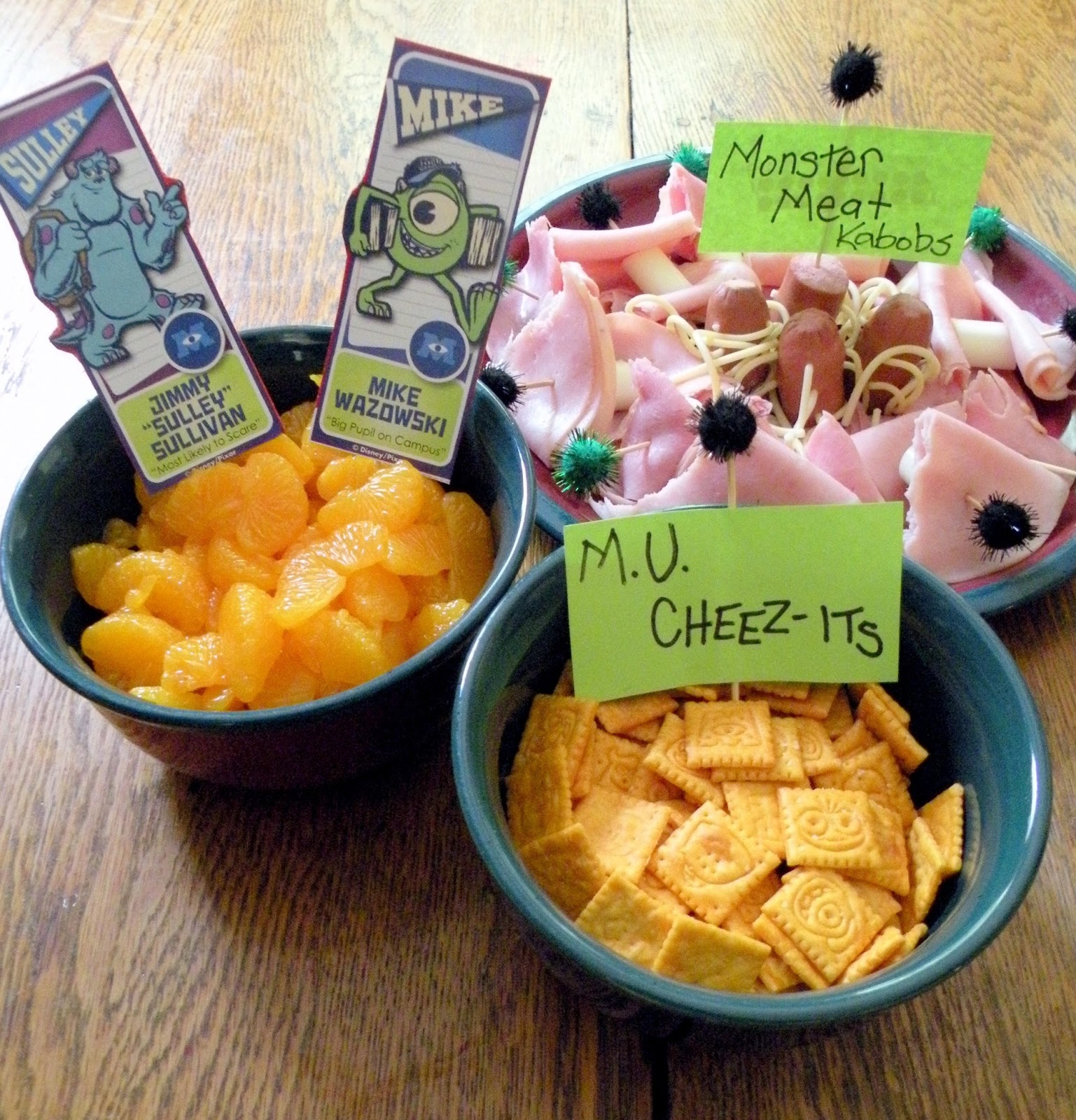 The Fantastic Five: Monsters University Week: Monster Meals and Tasty ...