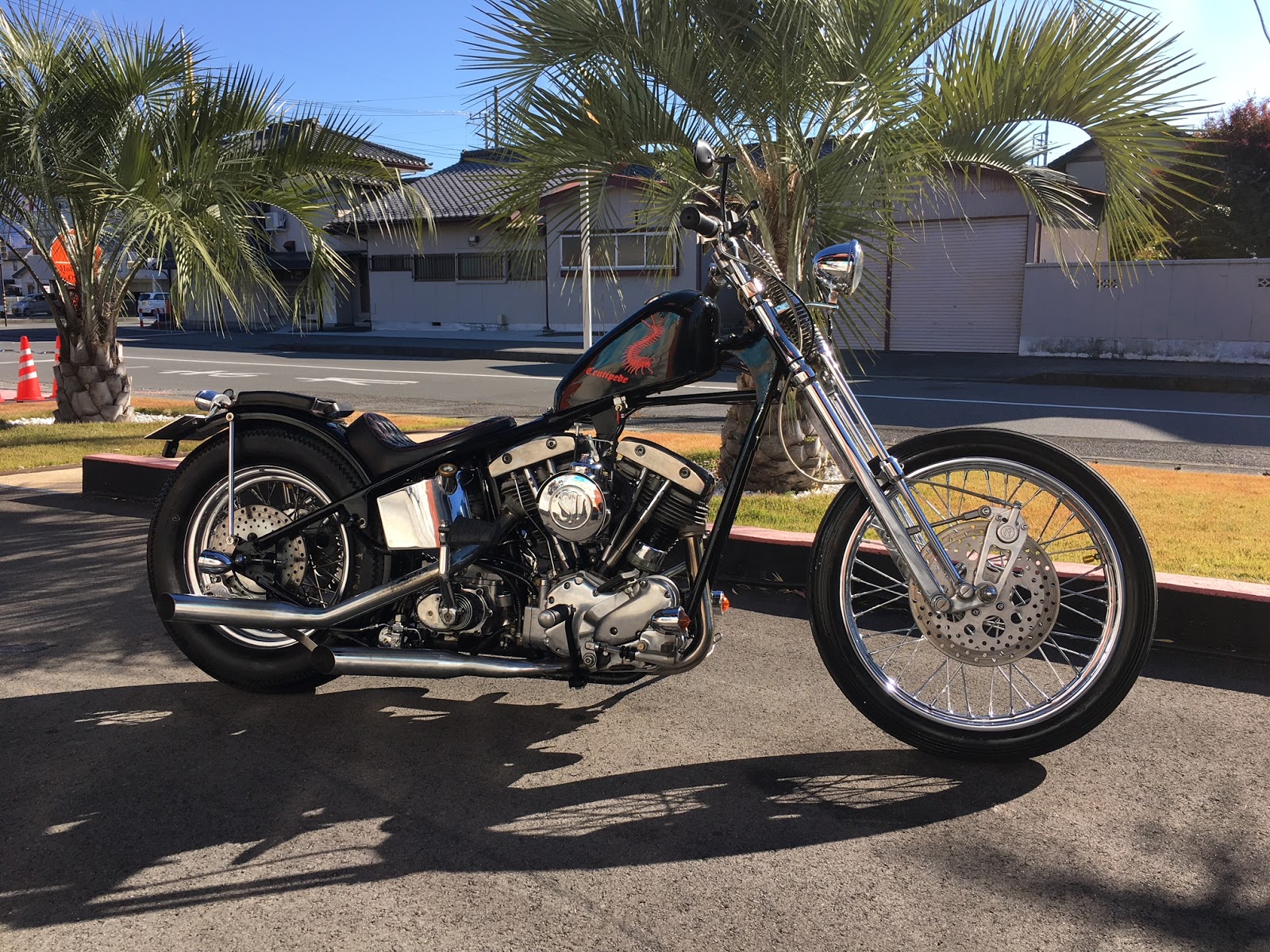 Harley Shovelhead Bobber Springer