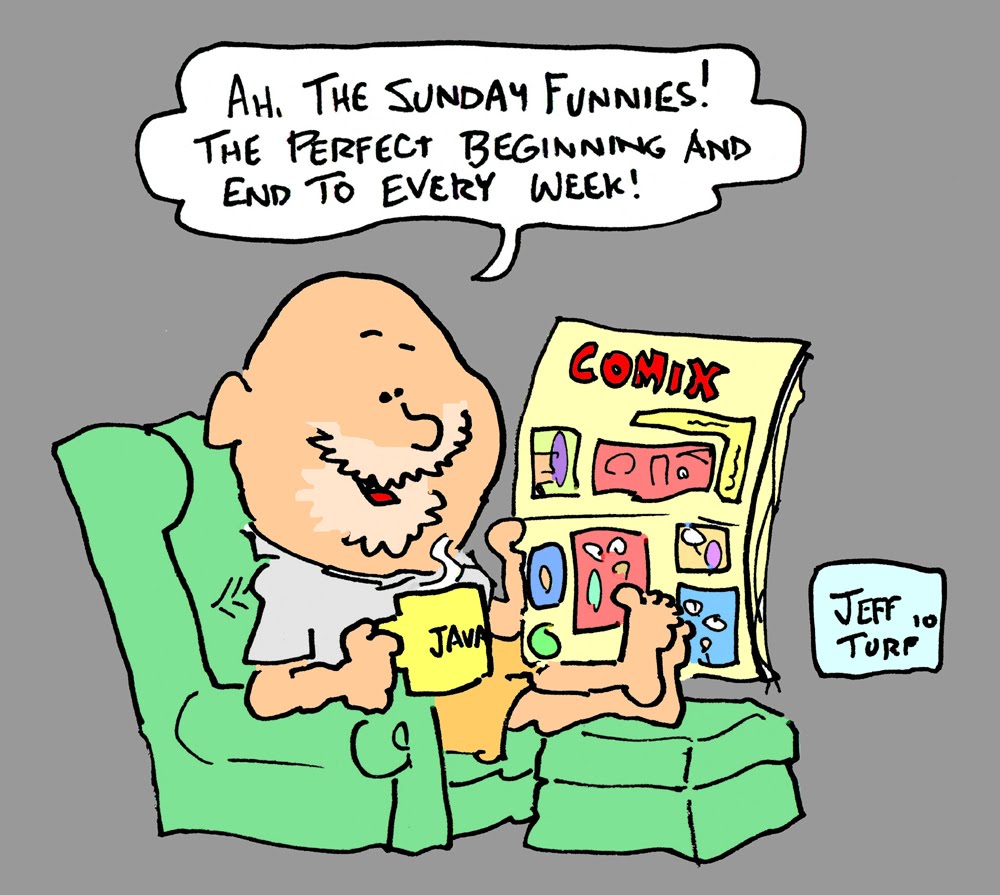 My words: Sunday funnies
