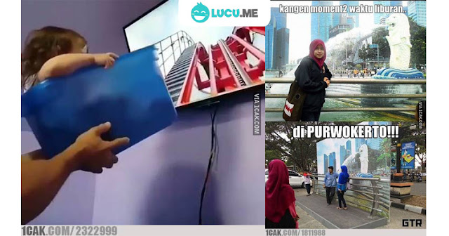 12 Meme Lucu 'Liburan Low Budget' Ini Bikin Ngakak Ketipu