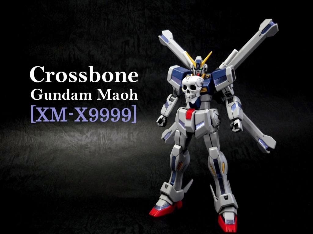 HGBF 1/144 Crossbone Gundam Maoh Custom Build