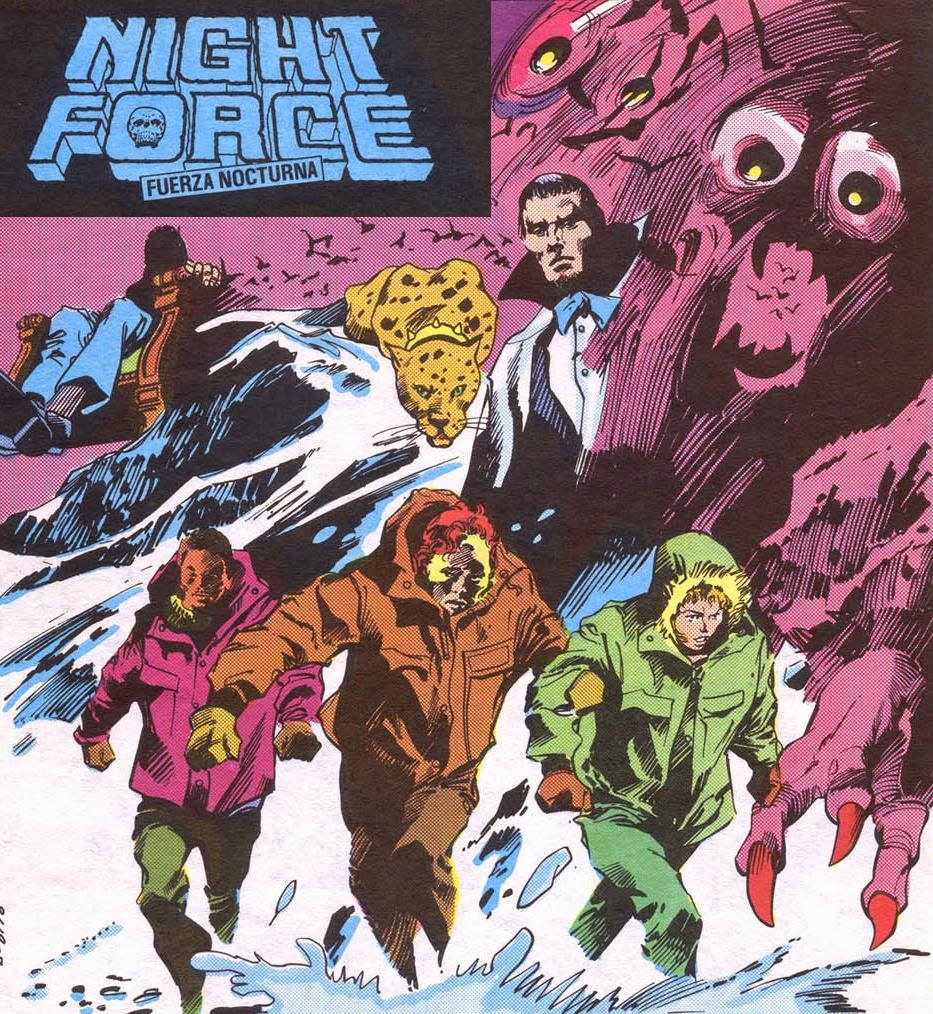 INSOPORTABLEPATO: NIGHT FORCE VOLUMEN 1 # 01 – 08 (1982-1983)