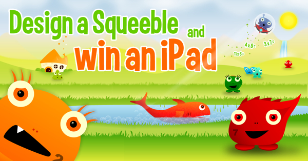 Meet the Squeebles: Design a Squeeble and win an iPad!