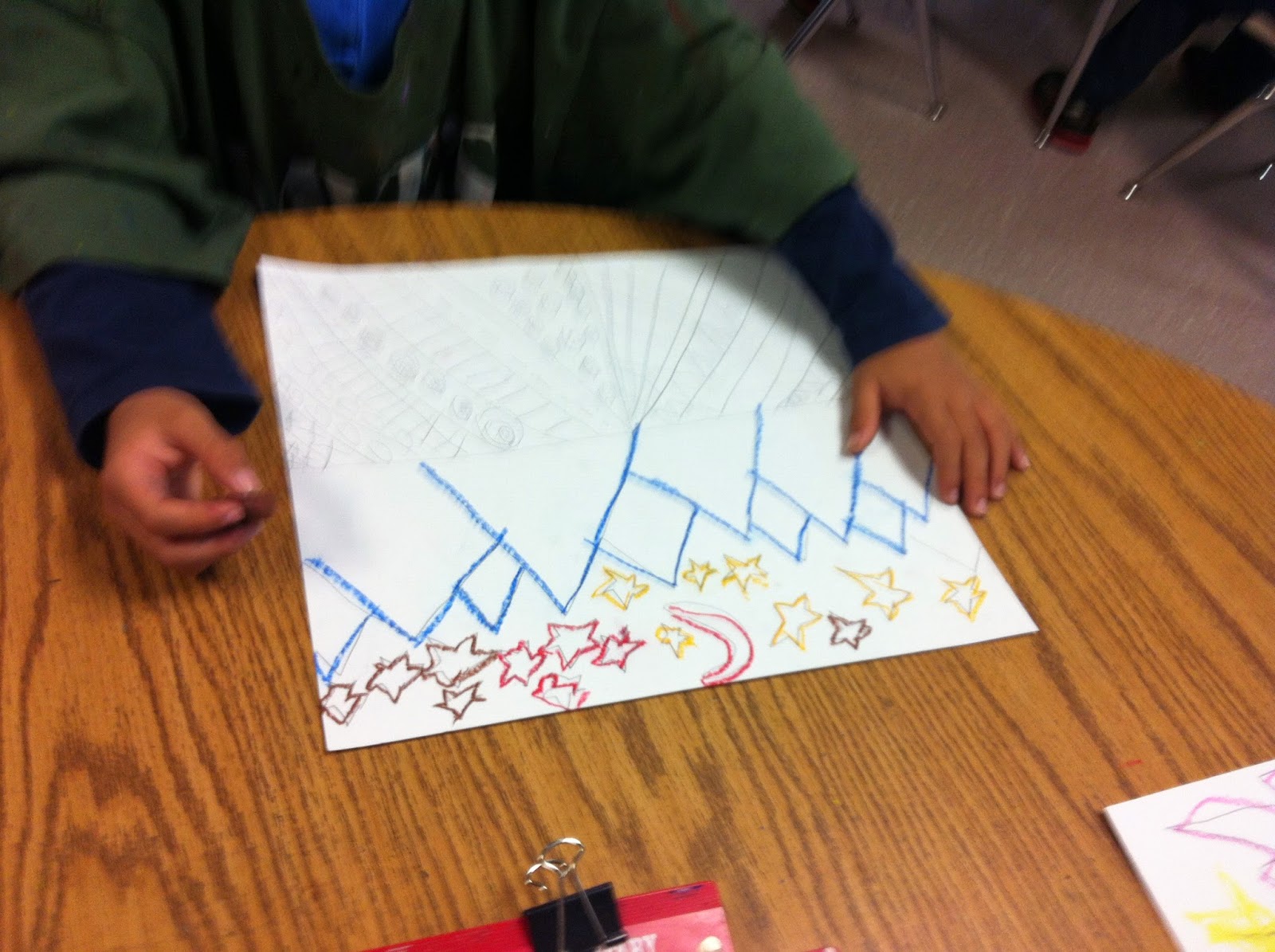 ChumleyScobey Art Room: Watercolor Abstract Landscapes by 1st Grade