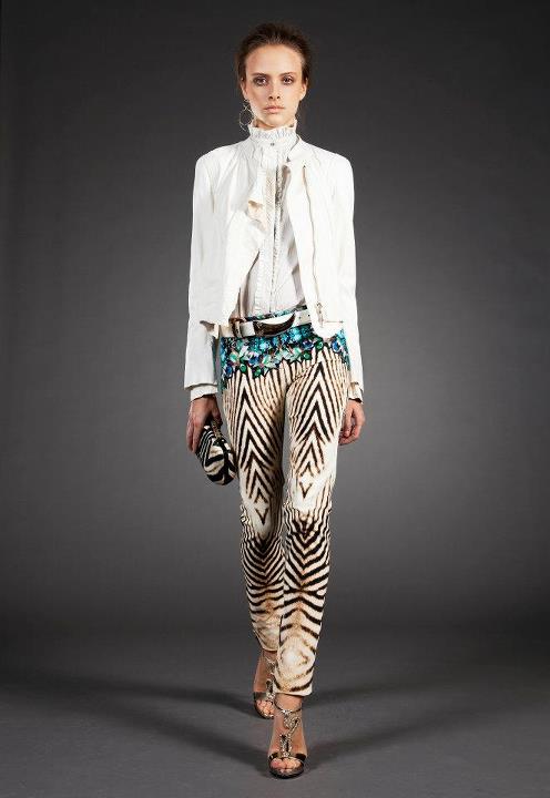 Roberto Cavalli Zebra Print Designs 2013