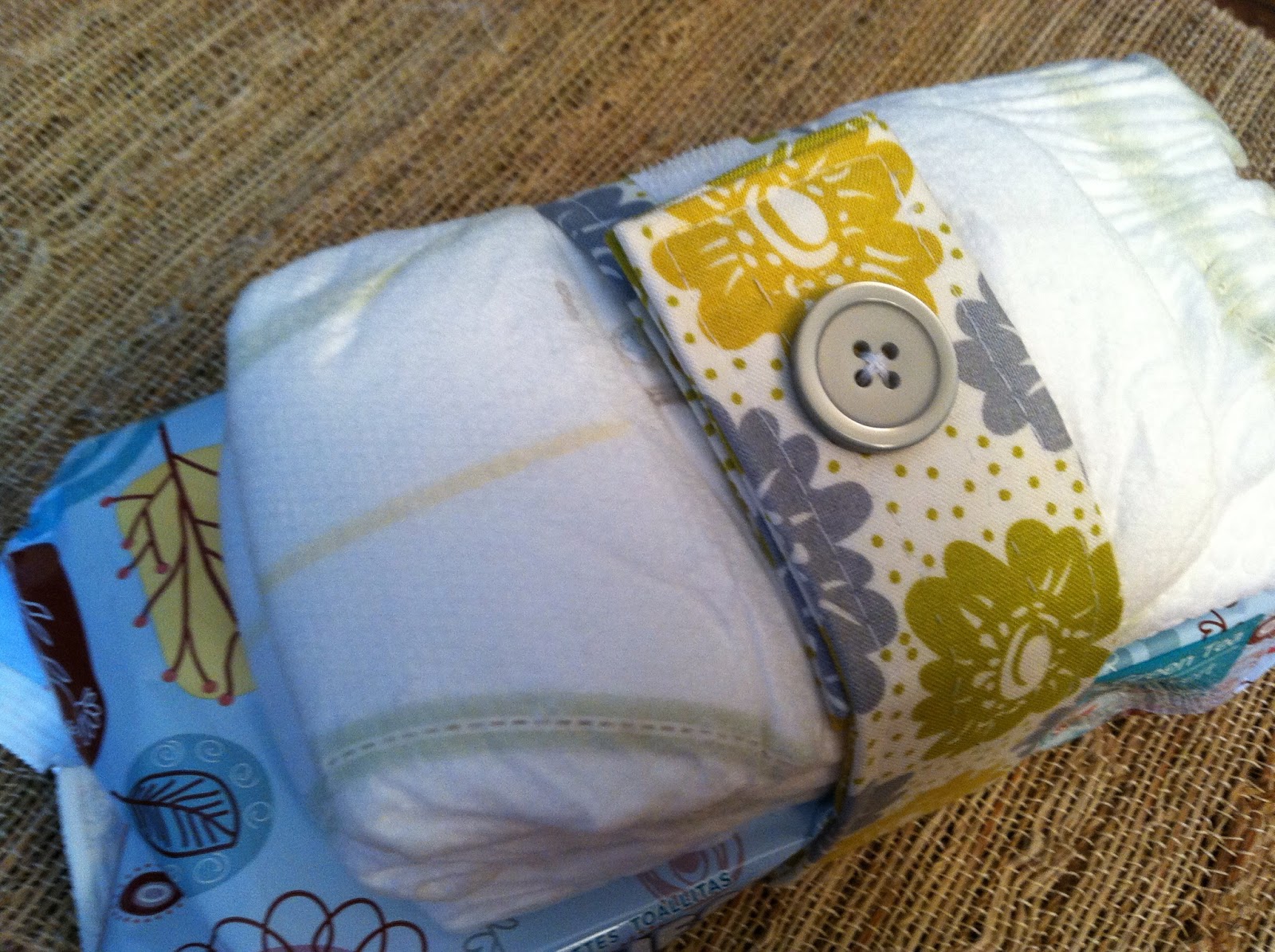 Living in His Grace: "Diaper Strap" for Baby