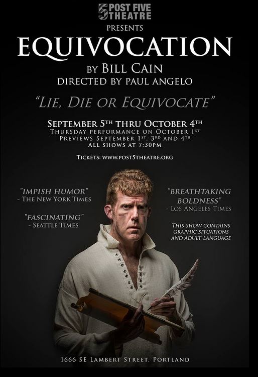 All Things Performing Arts: Equivocation—Post 5 Theatre—SE Portland