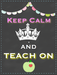 The Teacher's Chair: Keep Calm... it's: Monday Made It, Chalkboard ...