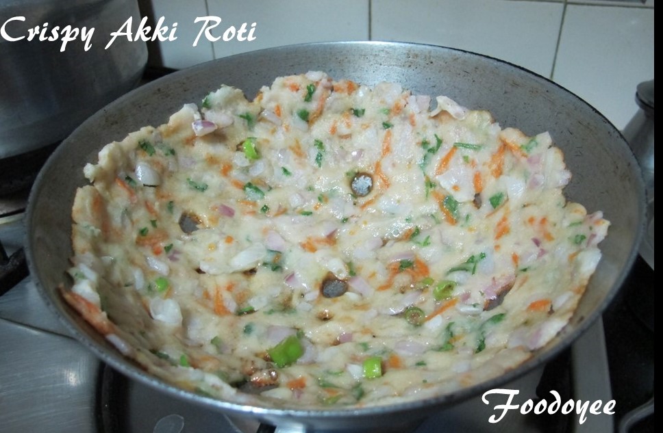 Instant Akki Roti - Crispy Rice Flour Roti - From Karnataka!