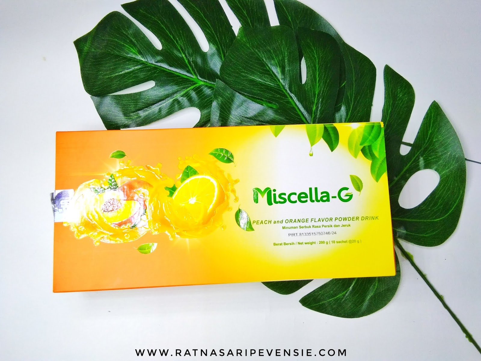 Ratnasari Pevensie's : Review: Miscella-G Peach and Orange Flavor ...