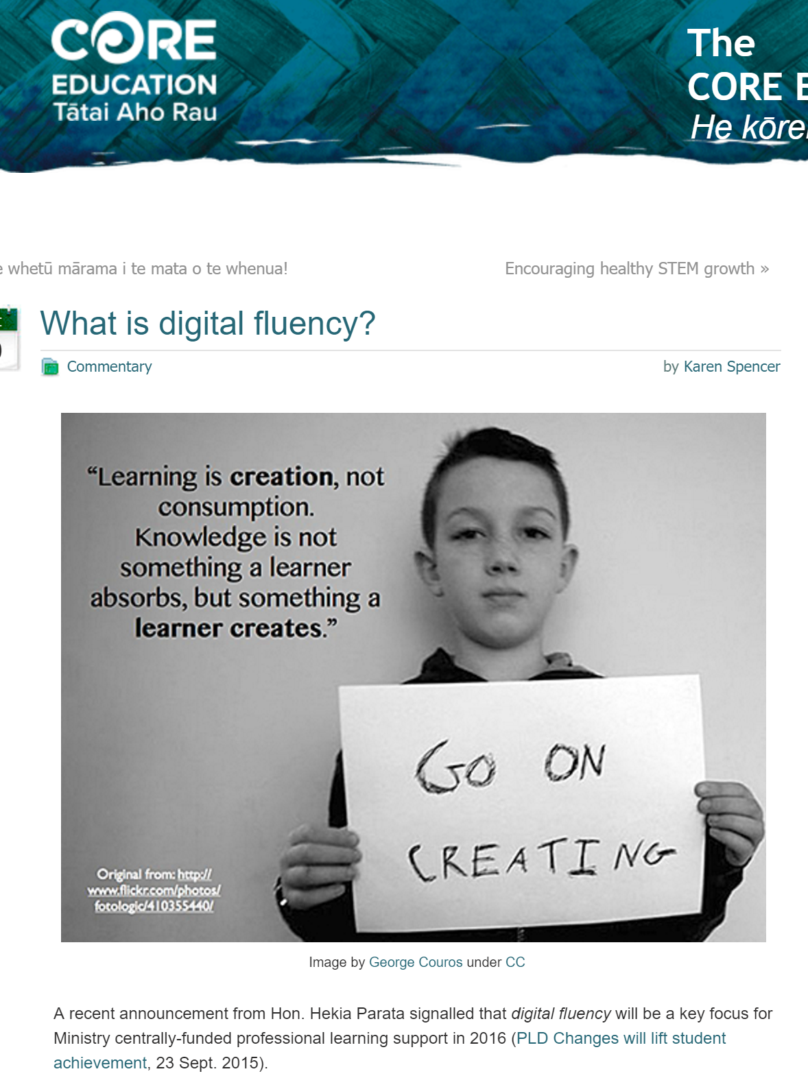 Collaborative Musings: Interactive digital tools for the classroom - Case study