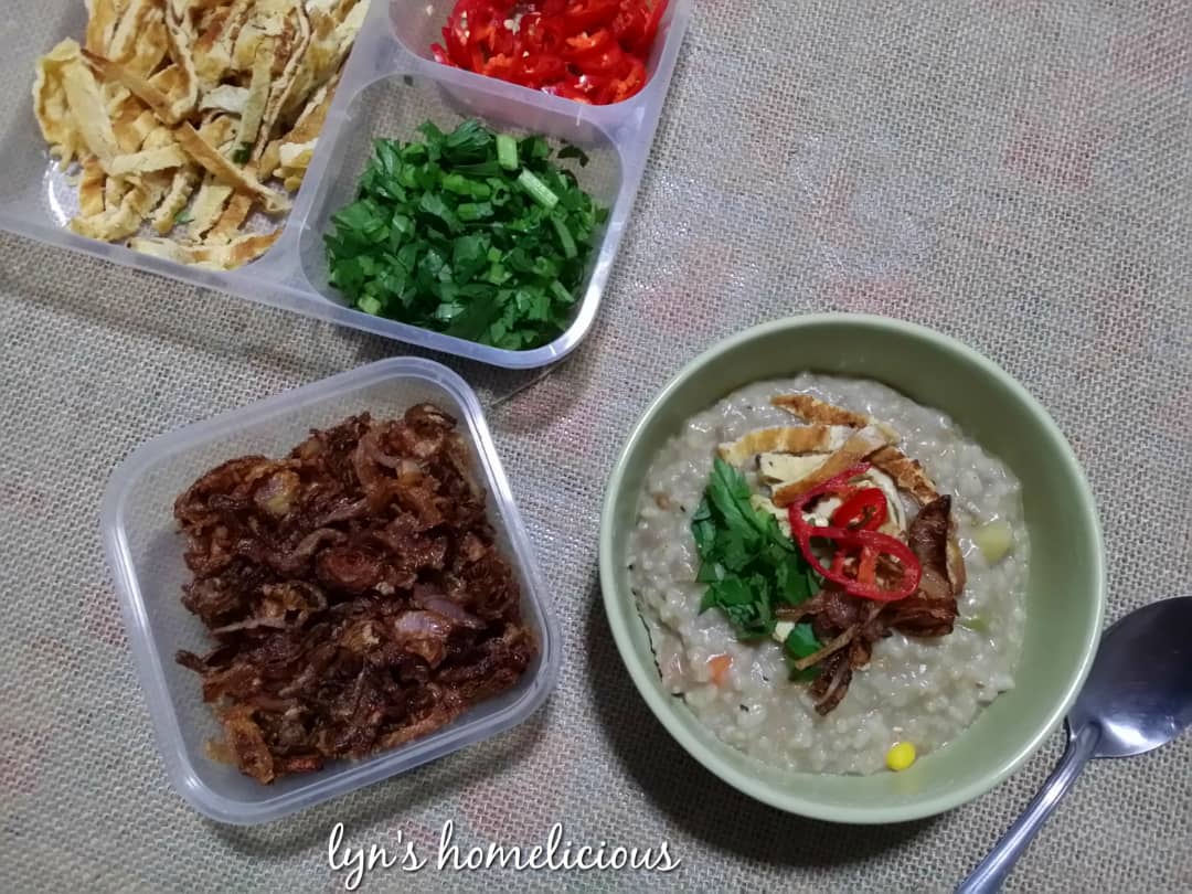 Bubur Lambuk Daging Mudah | LYN'S HOMELICIOUS
