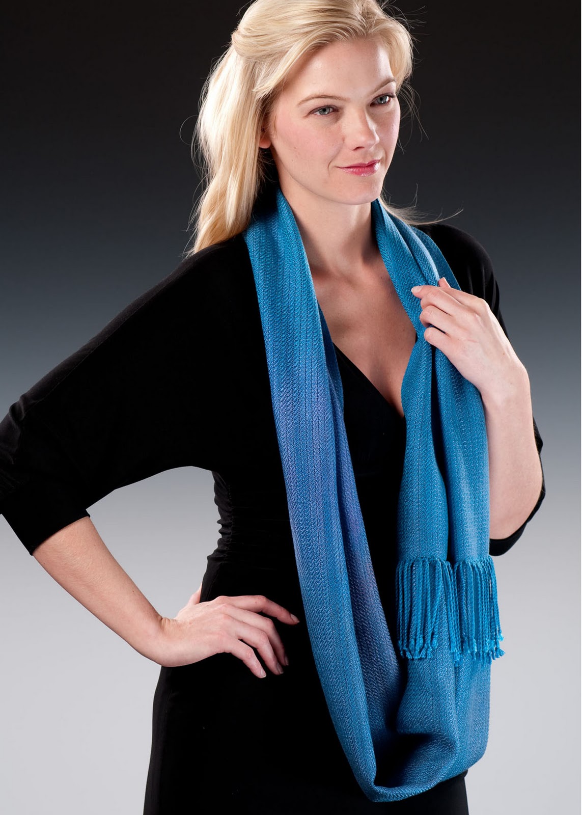 some things looming: How to Tie a Scarf