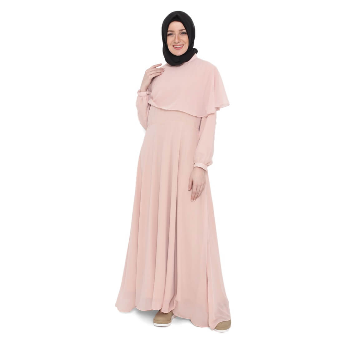 Model Gamis Elegan Terbaru 2019 - Model Gamis 2019