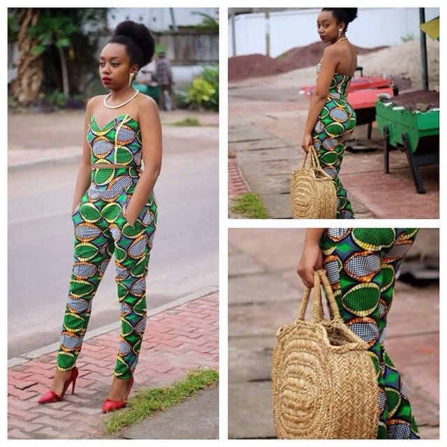 Kitenge Suit - African Fashiion - The Click Styles