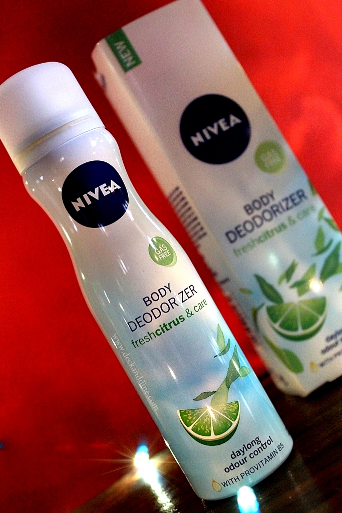 New NIVEA Body Deodorizer Fresh Citrus & Care Review - Deck and Dine