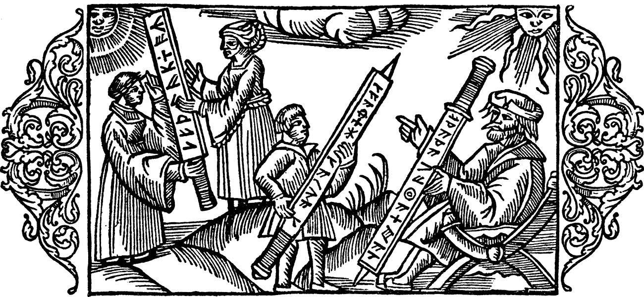 Black and White: Rune Staffs