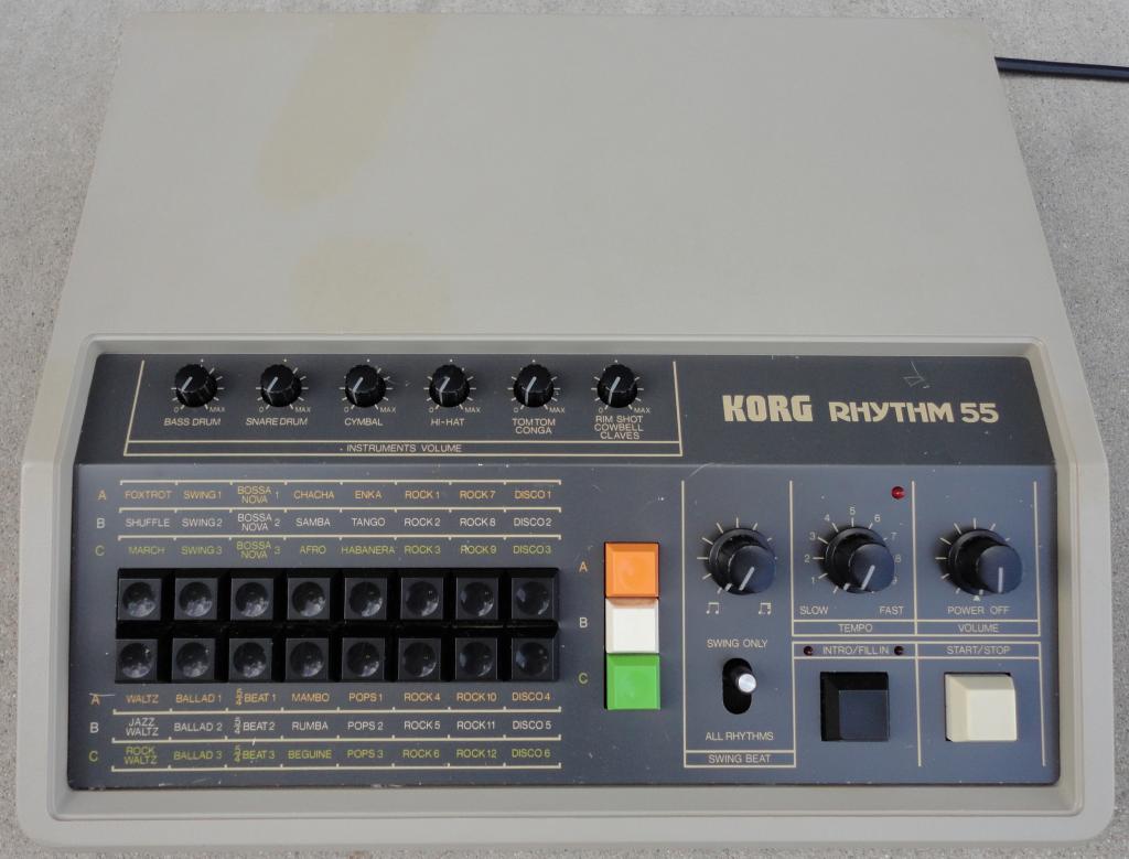 MATRIXSYNTH: Korg KR-55 rhythm machine