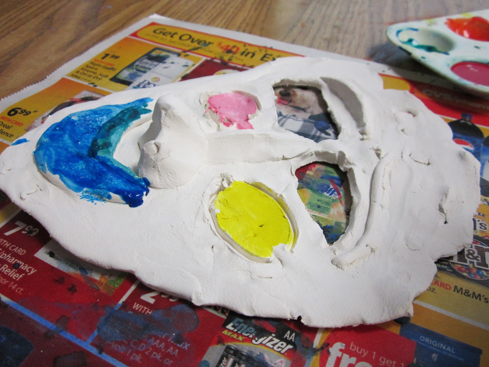 ChumleyScobey Art Room: 3rd Grade Clay Masks