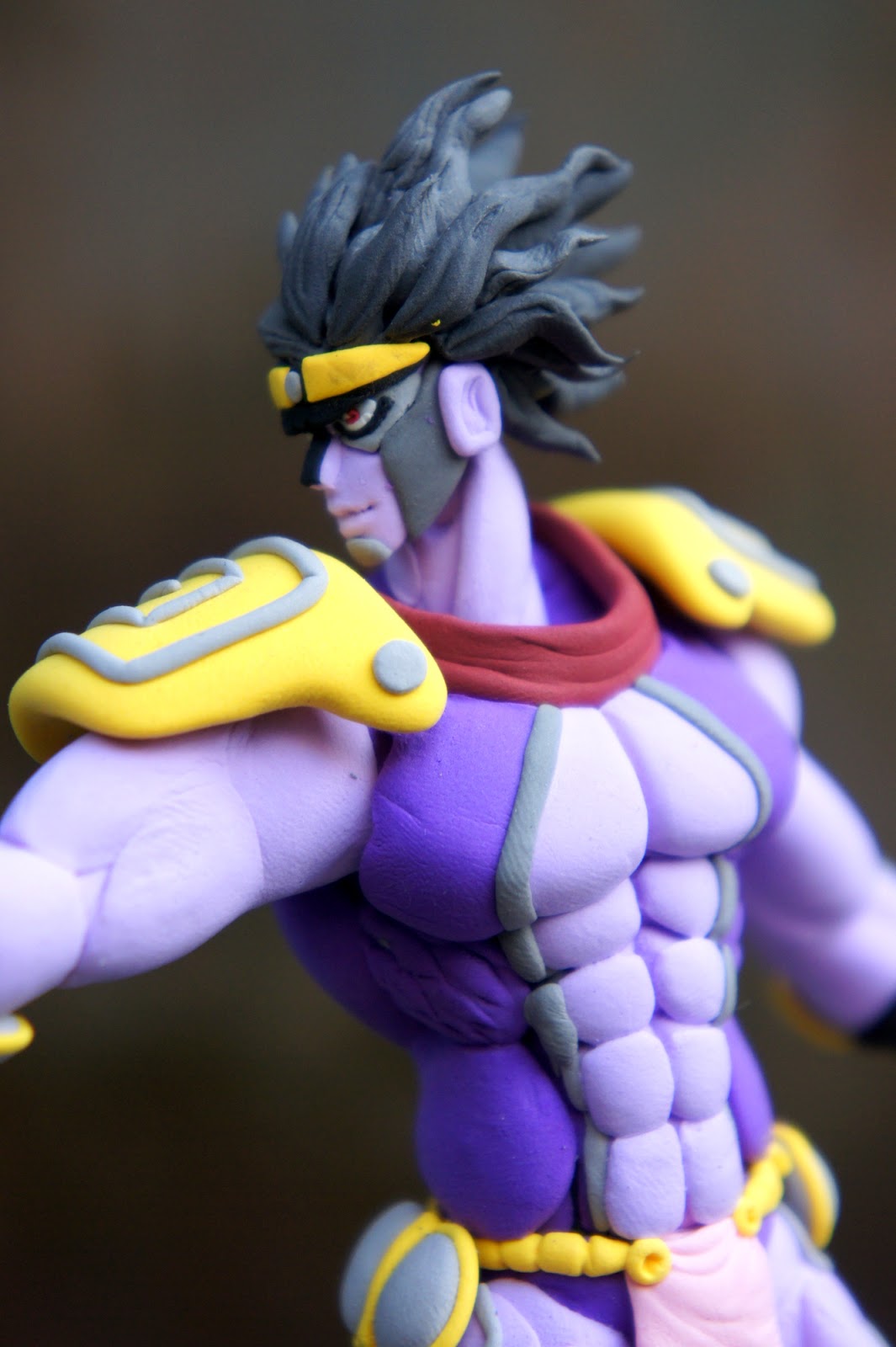 KarnclayparK: Star Platinum model clay From JoJo's Bizarre Adventure