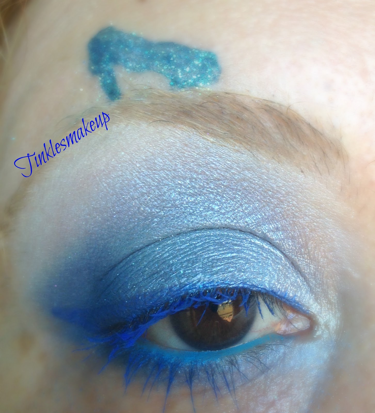 Tinklesmakeup: eye makeup look Cinderella's slipper