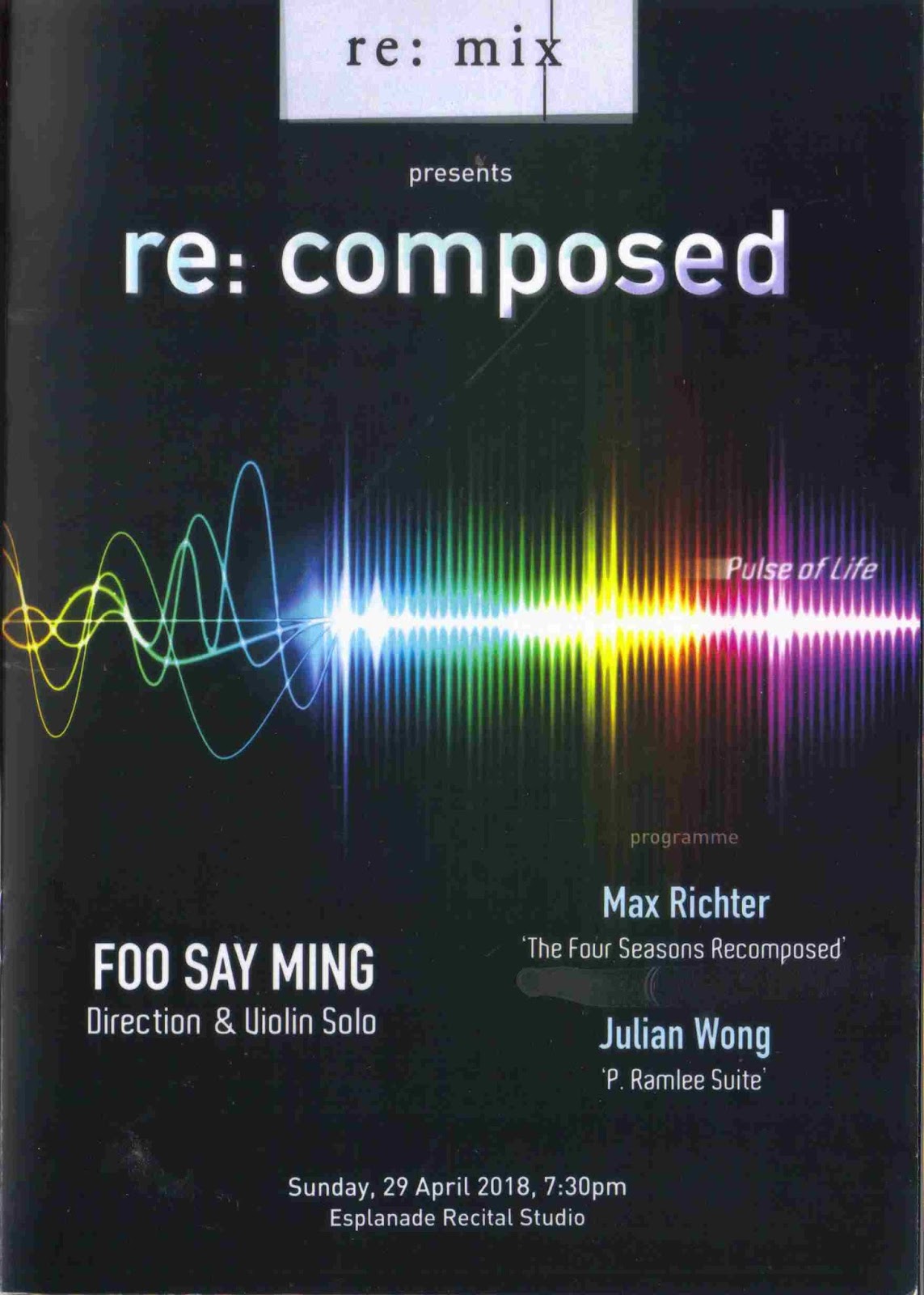pianomania: RE:COMPOSED / re:mix with FOO SAY MING / Review
