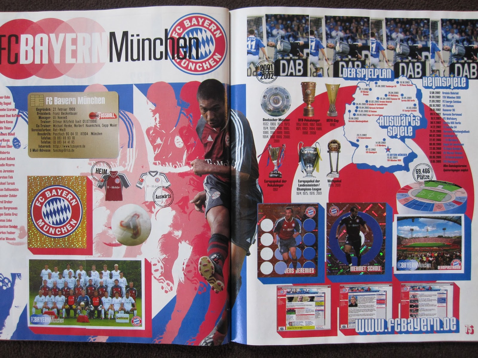 Only Good Stickers: Panini Bundesliga 2003 (Germany)