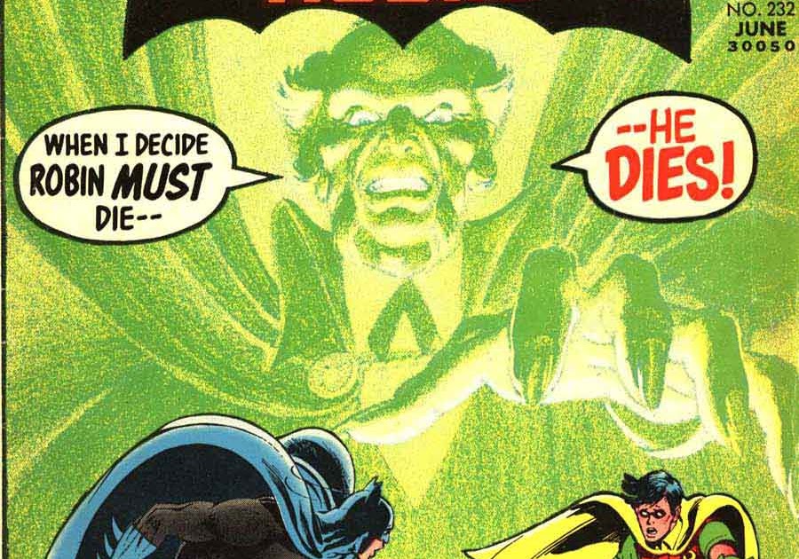 Batman #232 - Neal Adams art & cover + 1st Ras Al Ghul - Pencil Ink