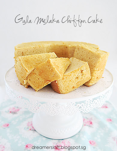 DreamersLoft: Gula Melaka Chiffon Cake