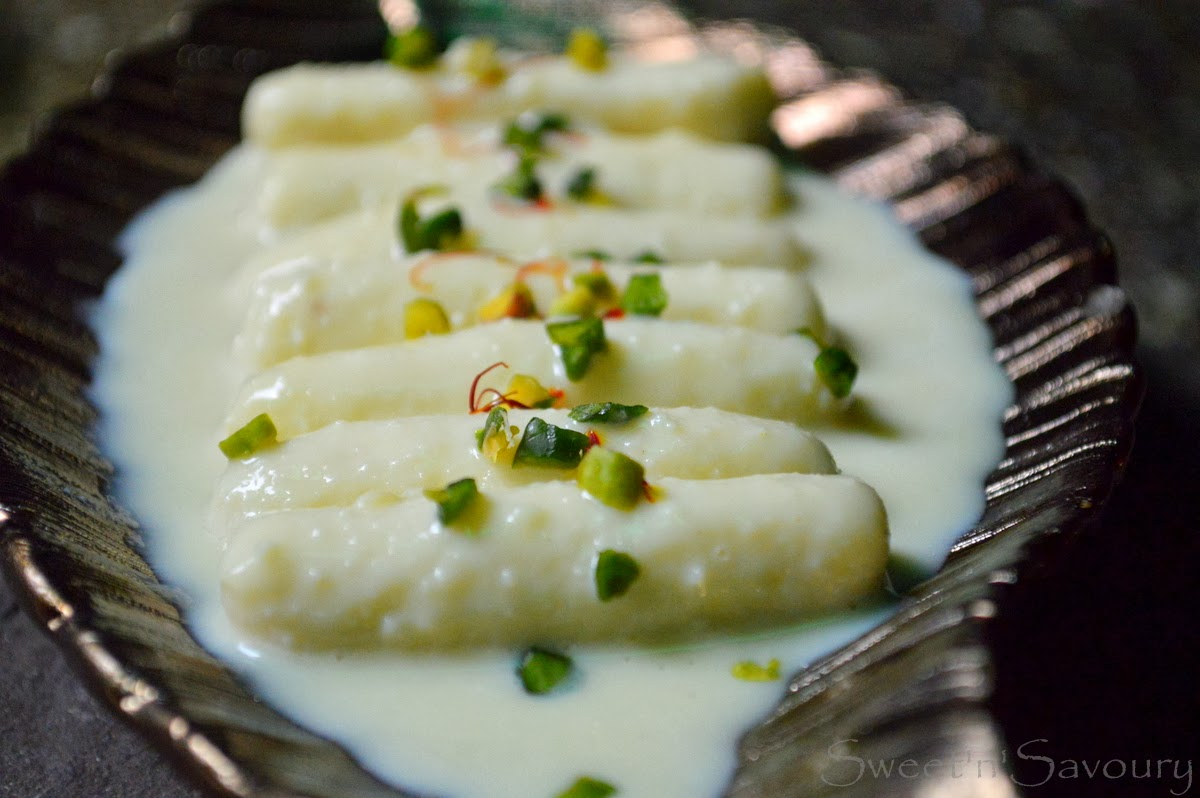 Sweet 'n' Savoury: Malai Chamcham