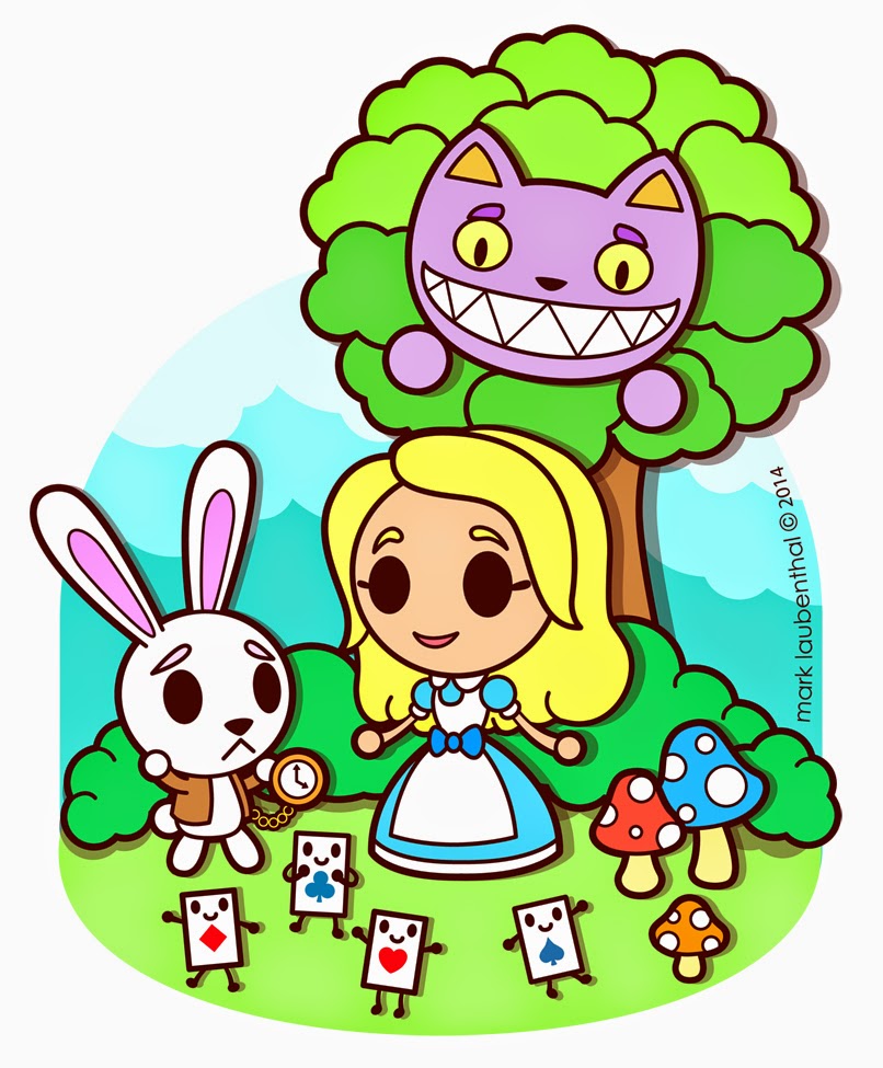 Scribble Nerds: Alice In Wonderland-- Chibi Edition