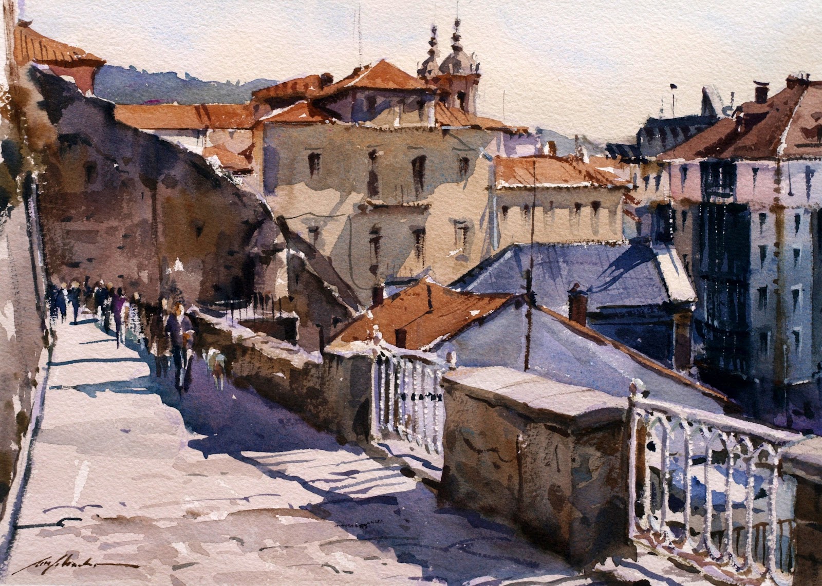 SAN SALVADOR : Acuarela nº 168