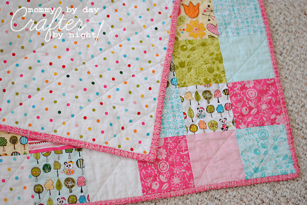 Oh My Crafts Blog: Spring Quilt with Riley Blake Fabric