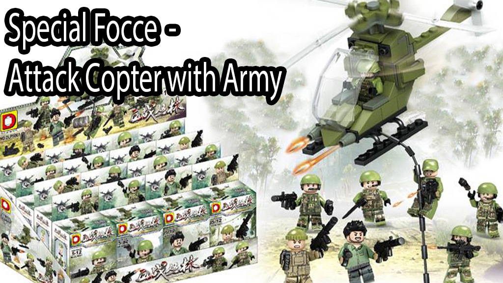 4urKid Channel: LEGO - SWAT Special Force & Attack Copter - bootleg by ...