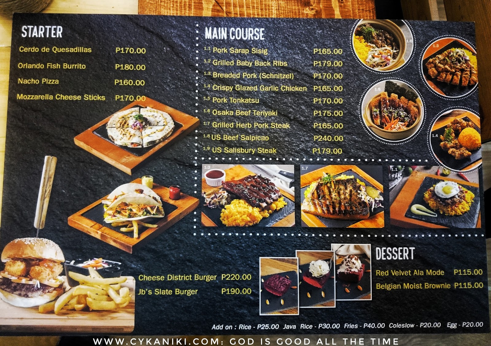 Food trip in Cebu at SLATE DISTRICT - God is Good all the time