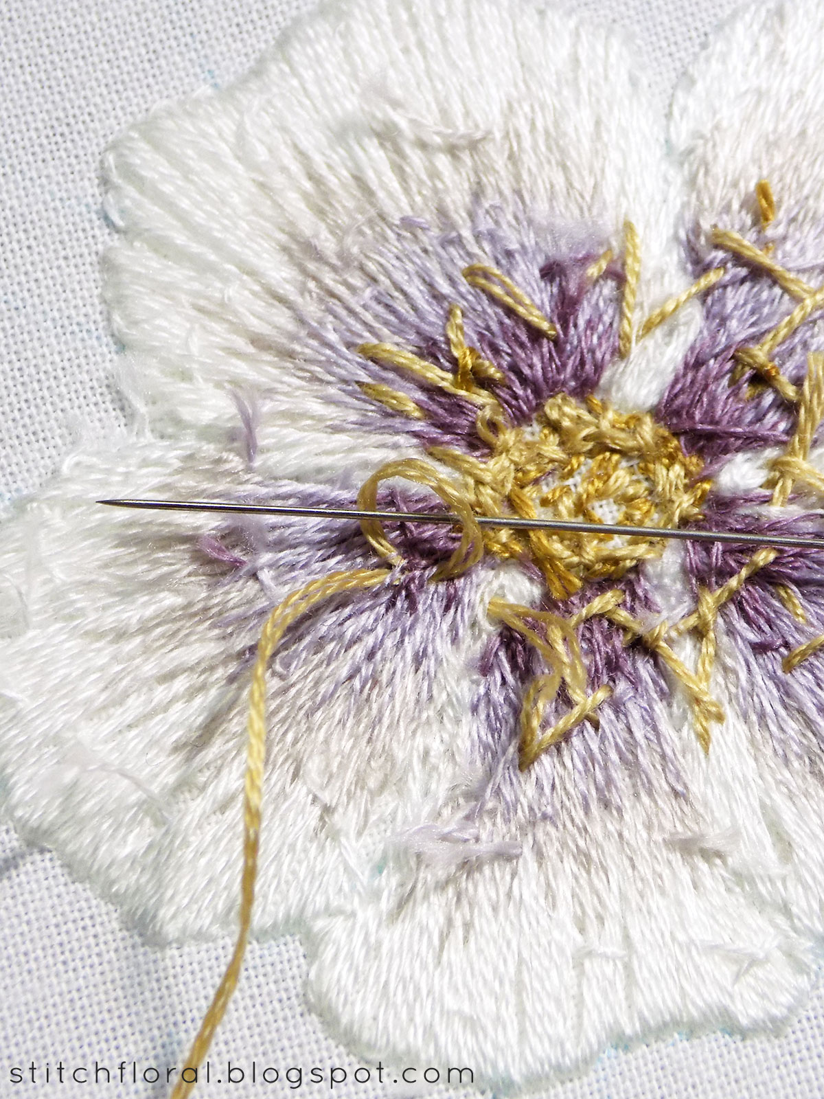 5 ways to start thread in hand embroidery - Stitch Floral