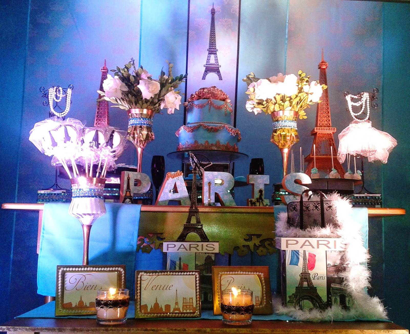 ENJOY PARTIES: TEENS-FESTA PARIS (AZUL TIFFANY)