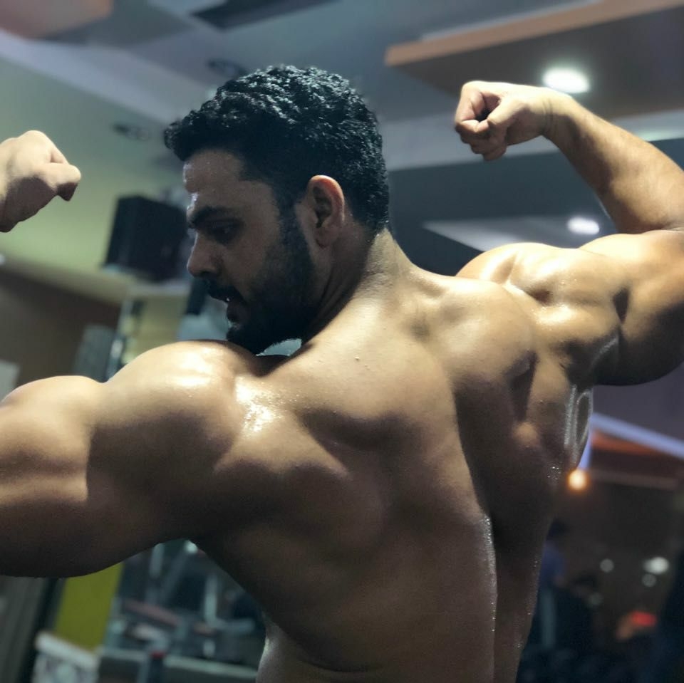 world bodybuilders pictures: paki lahori bodybuilder adil jadran