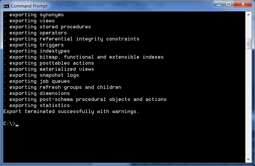 How to Export or Import oracle database using CLI - Fusion Learnings