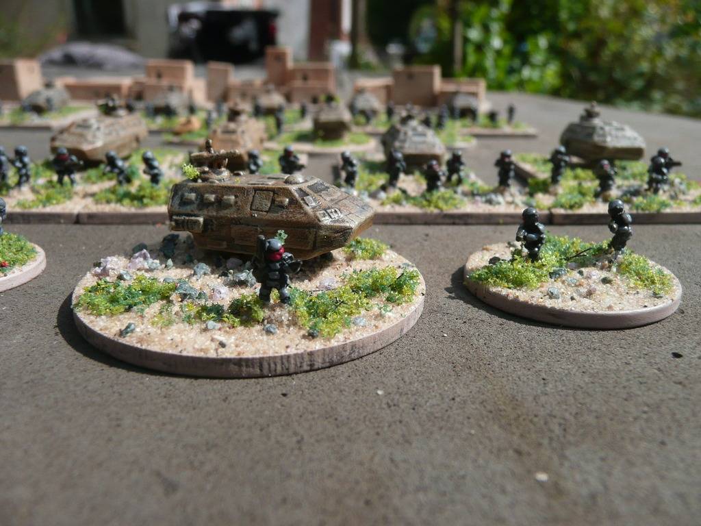 Fieldsway Scenics: COMMISSION - 6mm PacFed Armoured Infantry (Brigade ...