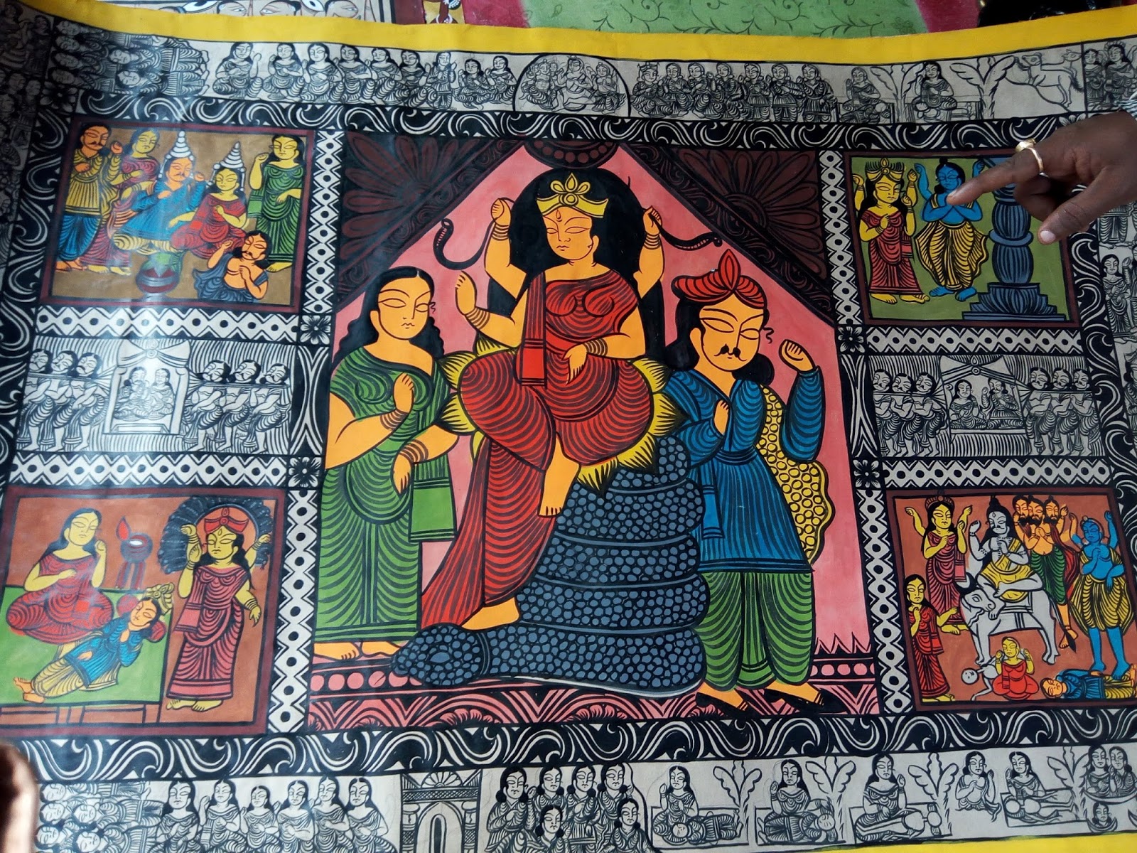 Pattachitra Painting- Folk and Tribal Art: Introduction of Pattachitra ...