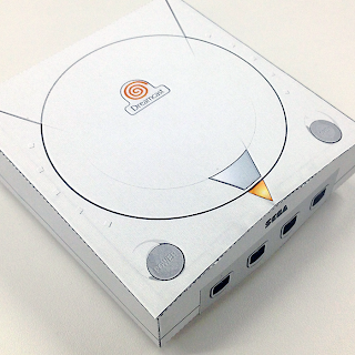 Rusted Mecha: SEGA Dreamcast Papercraft