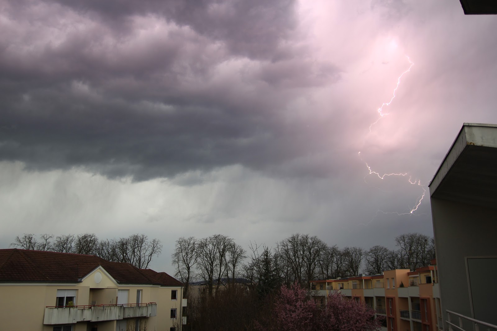 Premier orage