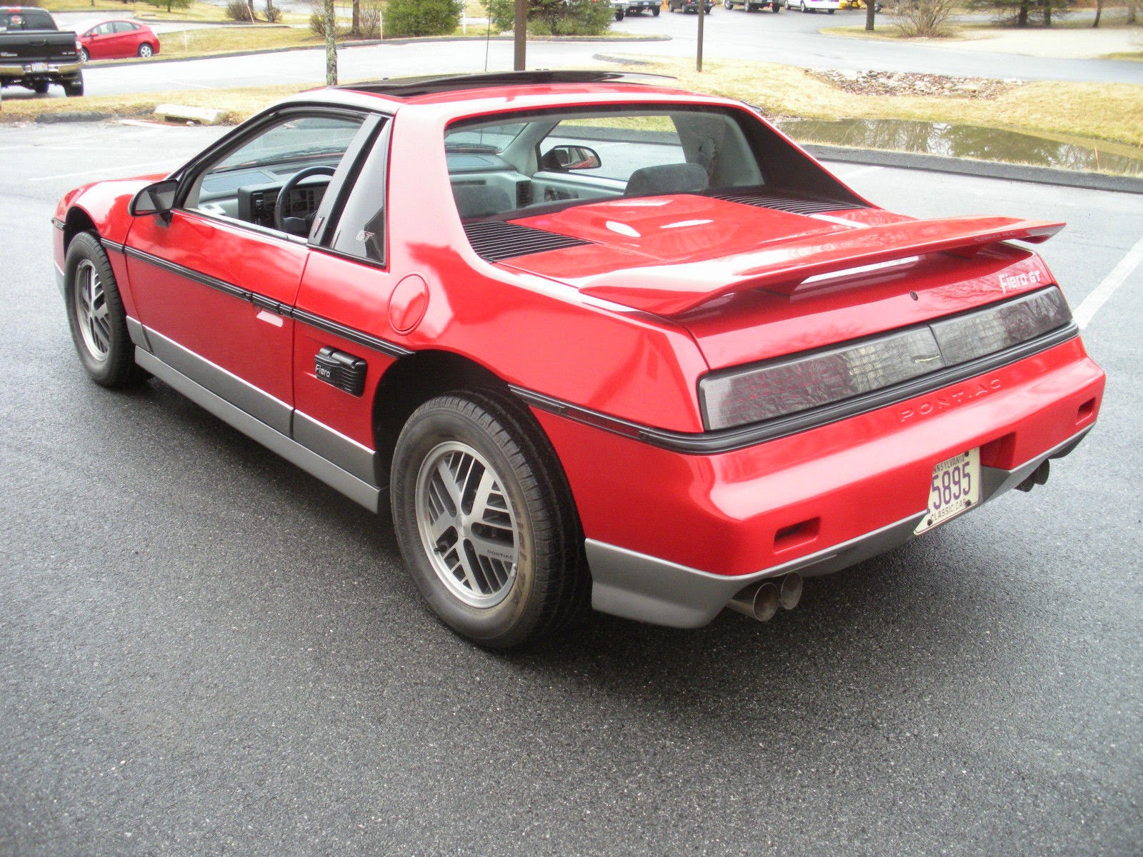 All American Classic Cars: 1985 Pontiac Fiero GT 2-Door Fastback
