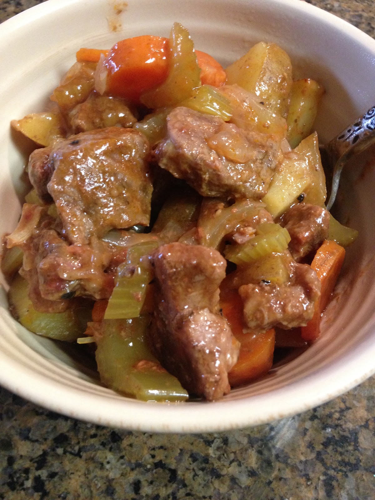 Lola's Homemade Cooking: Rich Oven Beef Stew