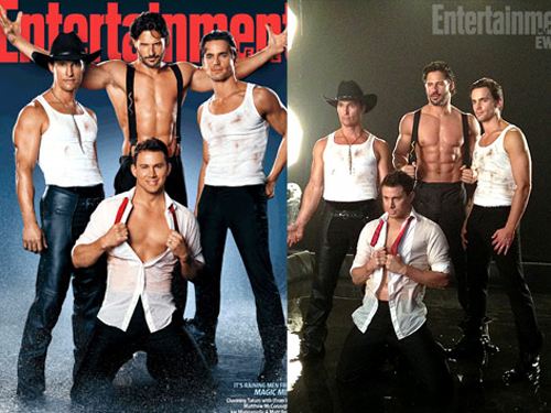 afowzocelebstar: 'Magic Mike' Cast Covers 'Entertainment Weekly'